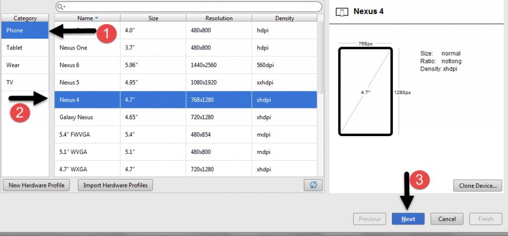 Learn to create AVD in Android Studio Learn to create AVD in Android Studio