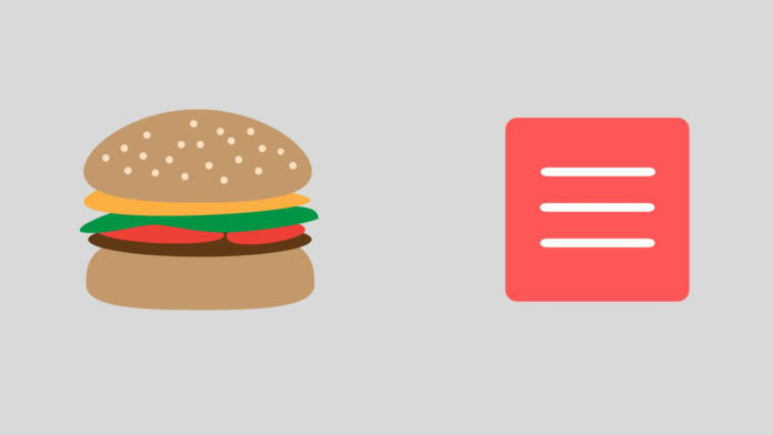 Explore Hamburger Menu Using Html Css And Javascript