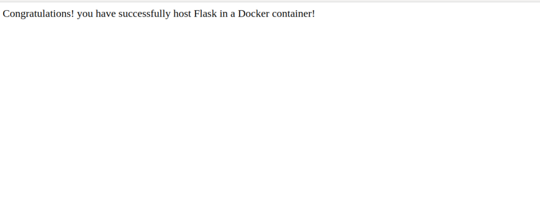 How To Deploy Flask Application With Docker On Ubuntu